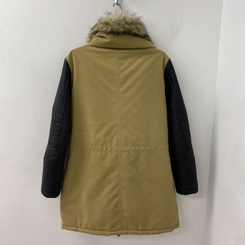 WILLIAM RAST WOMEN'S COAT tan black XL – The Comeback