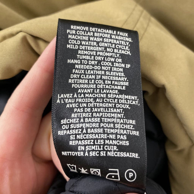 WILLIAM RAST WOMEN'S COAT tan black XL – The Comeback