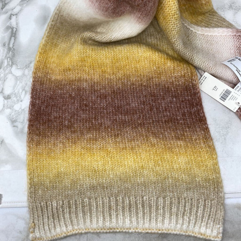 ANTHROPOLOGIE WOMEN'S SCARF/SHAWL yellow pink – The Comeback