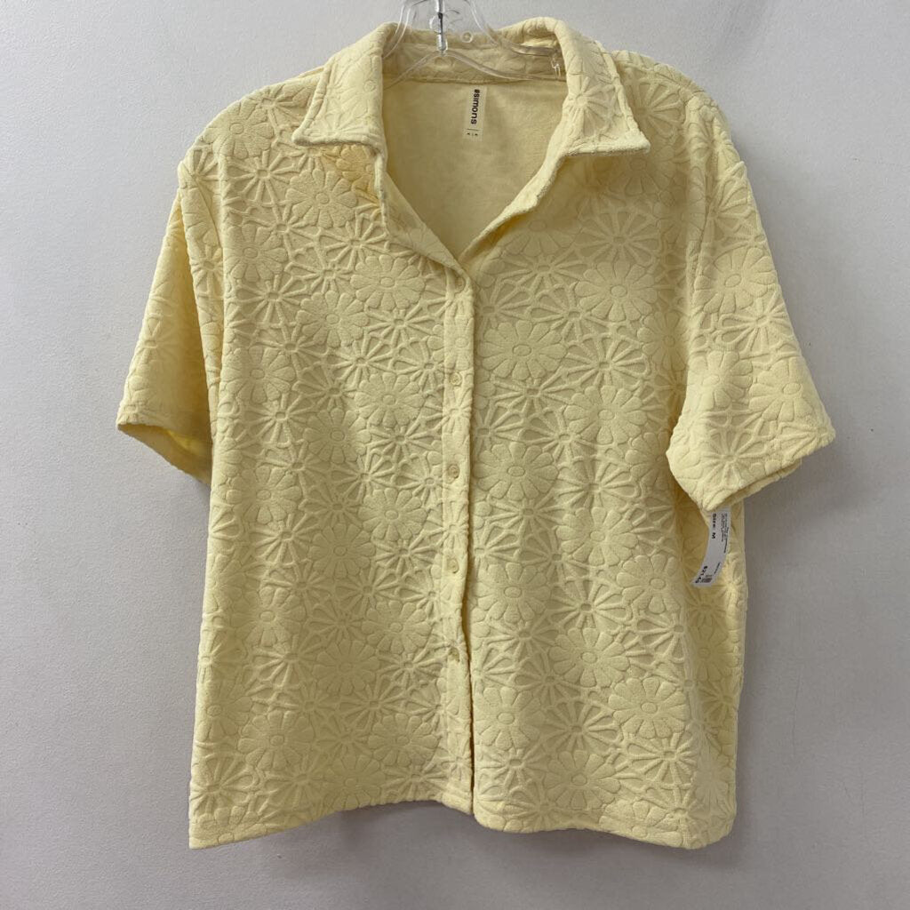 SIMONS WOMEN'S BLOUSE/SHIRT yellow M – The Comeback